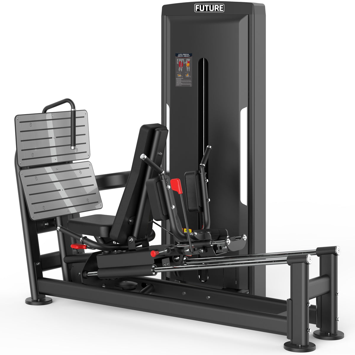Elite Series Commercial Seated & Horizontal Adjustable Leg Press – Future